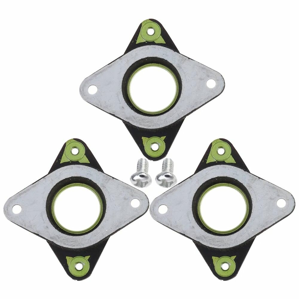 Подушки Против Вибрации, Черный Серебристый, Металл, Снижение Вибраций, 3Шт