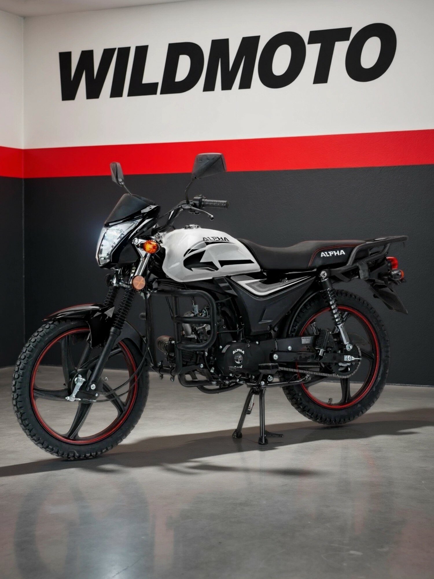 Мотоцикл MotoLand (Мотолэнд) Альфа RS 11 (LM48-B) черный Не требует регистрации