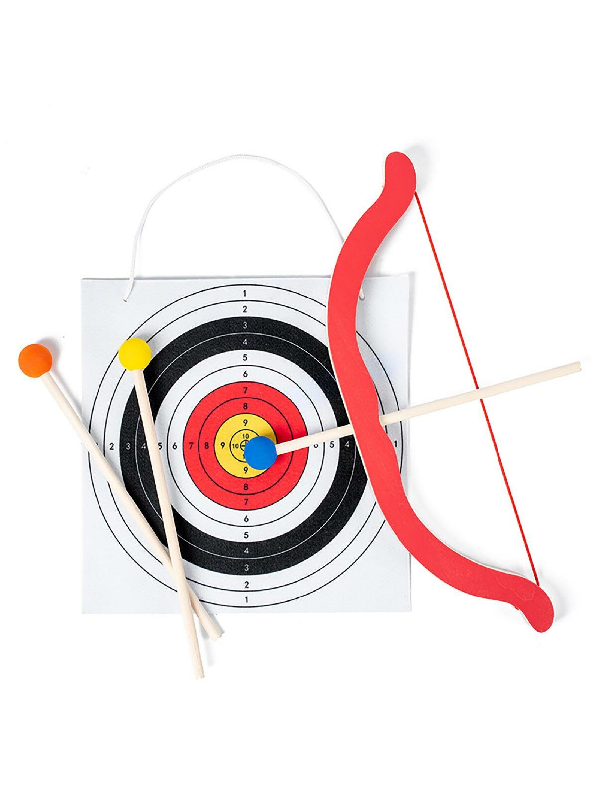 Набор деревянных луков и стрел ручной работы