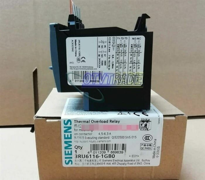 Модуль Siemens 3RU6116-1GB0