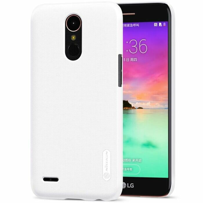Чехол Nillkin Frosted для LG K10 2017, белый