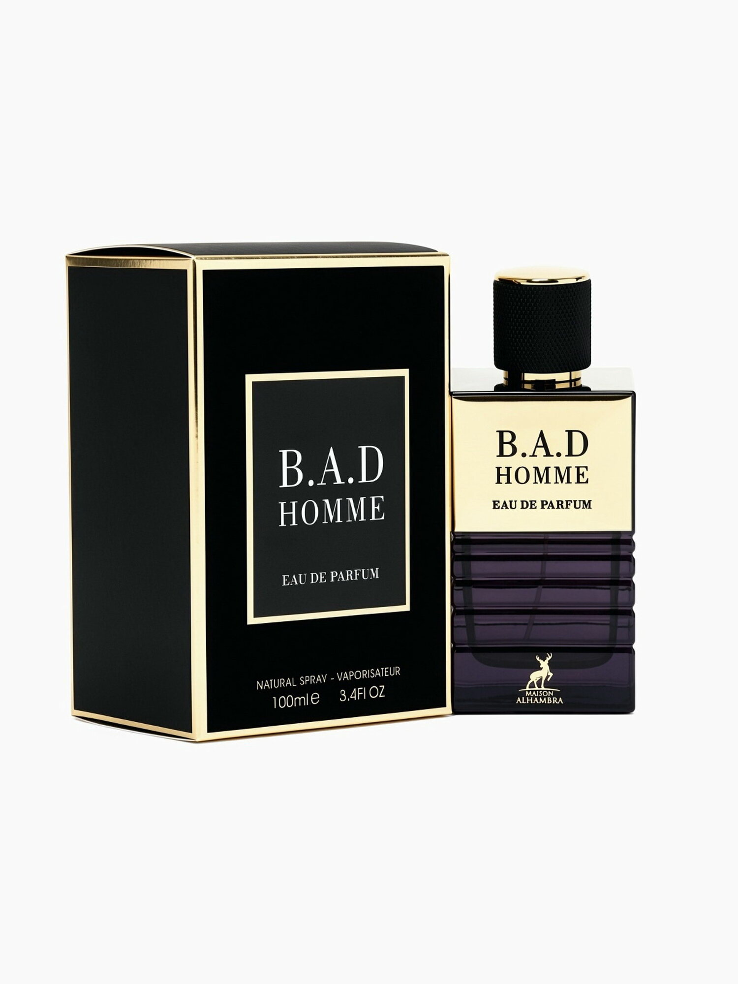 Парфюмерная вода мужская B.A.D. HOMME, 100 мл, группа ароматов: гурманские