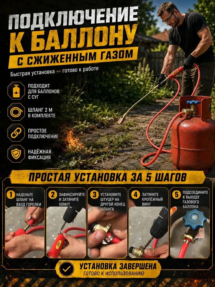 Выжигатель сорняков — фото 1