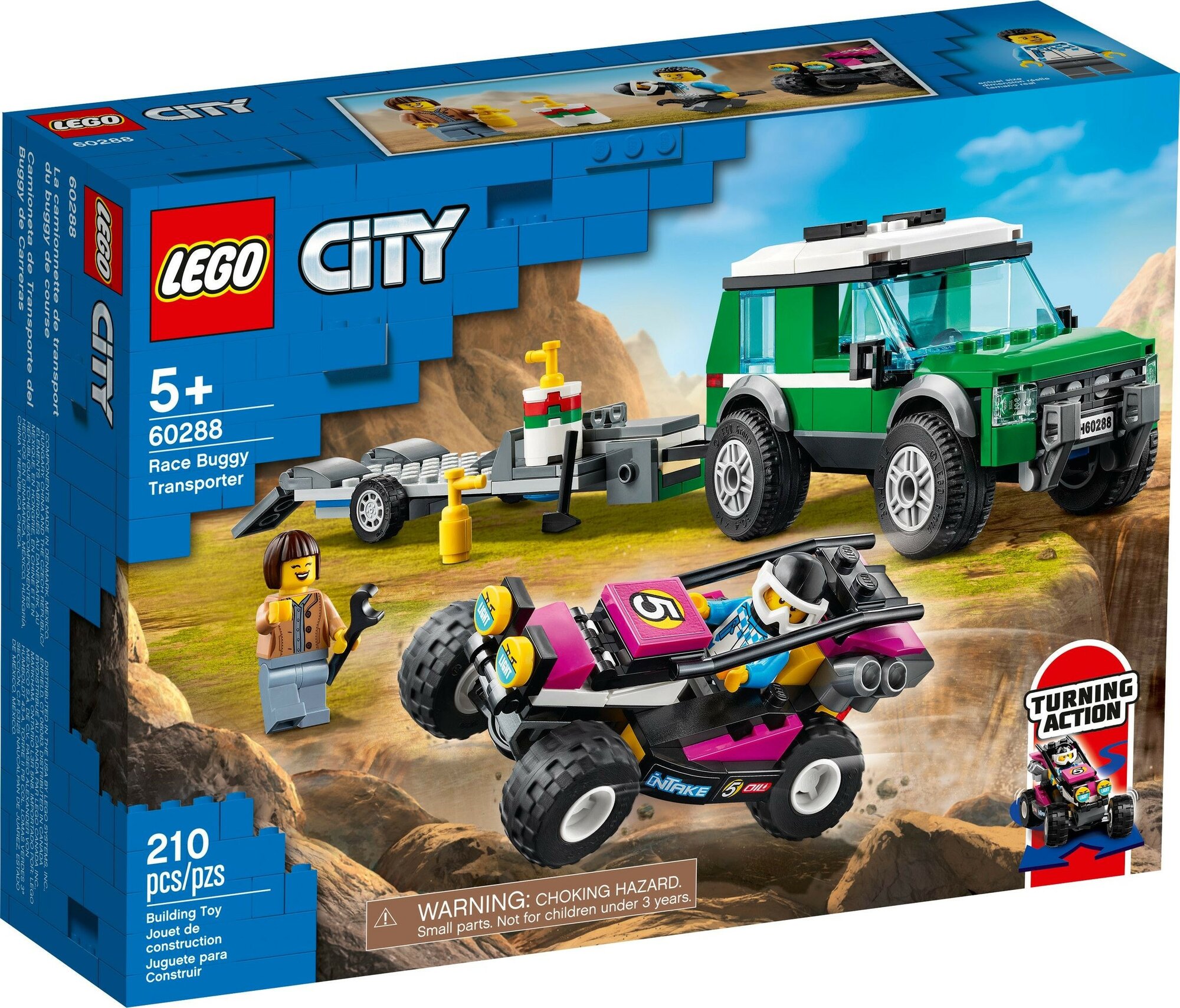 Конструктор LEGO 60288 Транспортировка карта