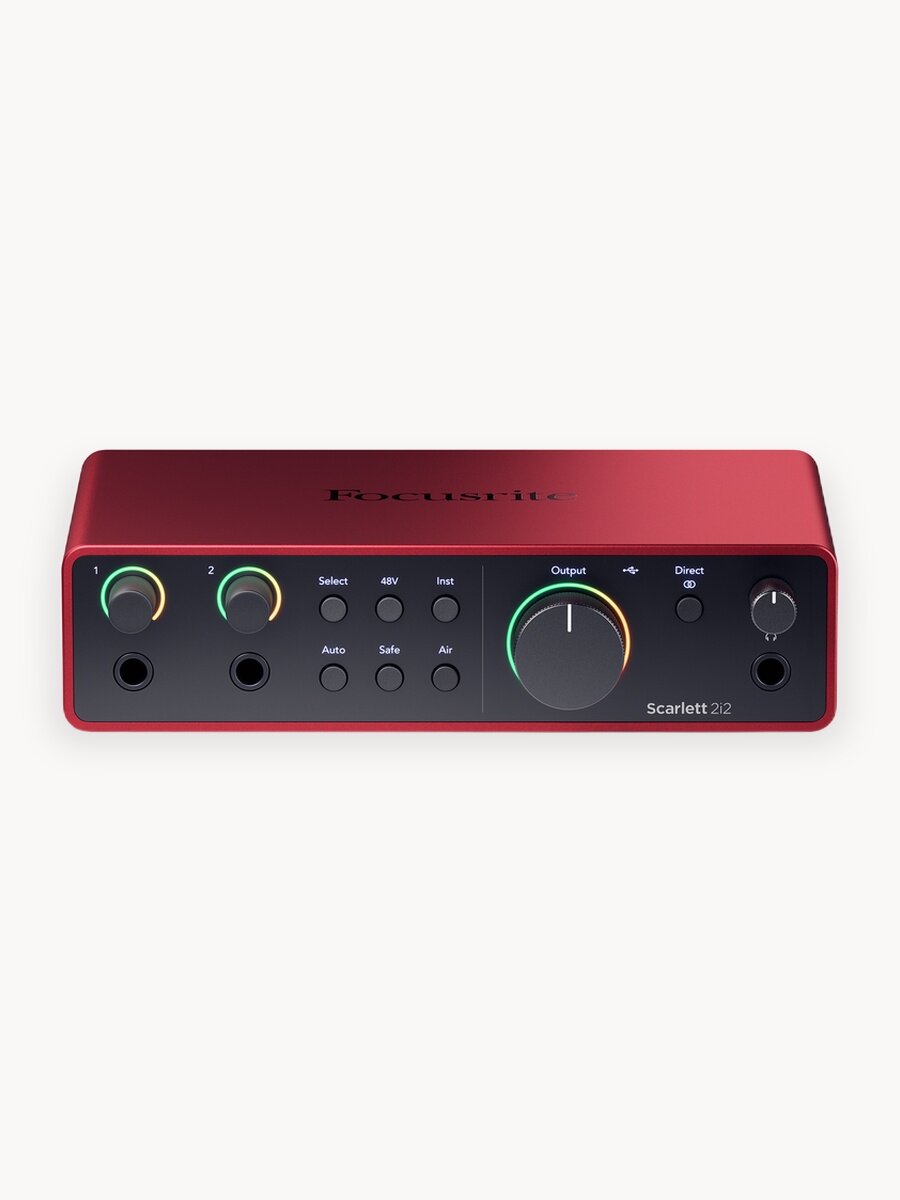 FOCUSRITE Scarlett 2i2 Gen аудио интерфейс USB, 2 входа/2 выхода