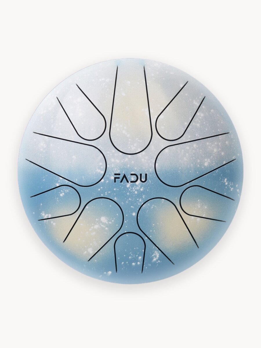 "Фаду Луна" - Тональный язычковый барабан-глюкофон, 27см, сталь