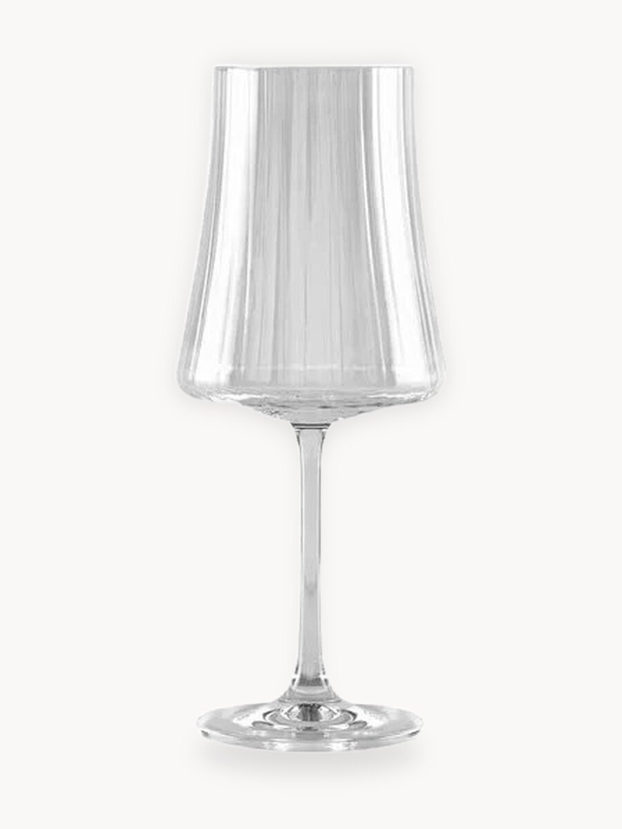 Набор бокалов для вина и коктейлей 560 мл 6 шт хрустализированное стекло Crystalex "Экстра"