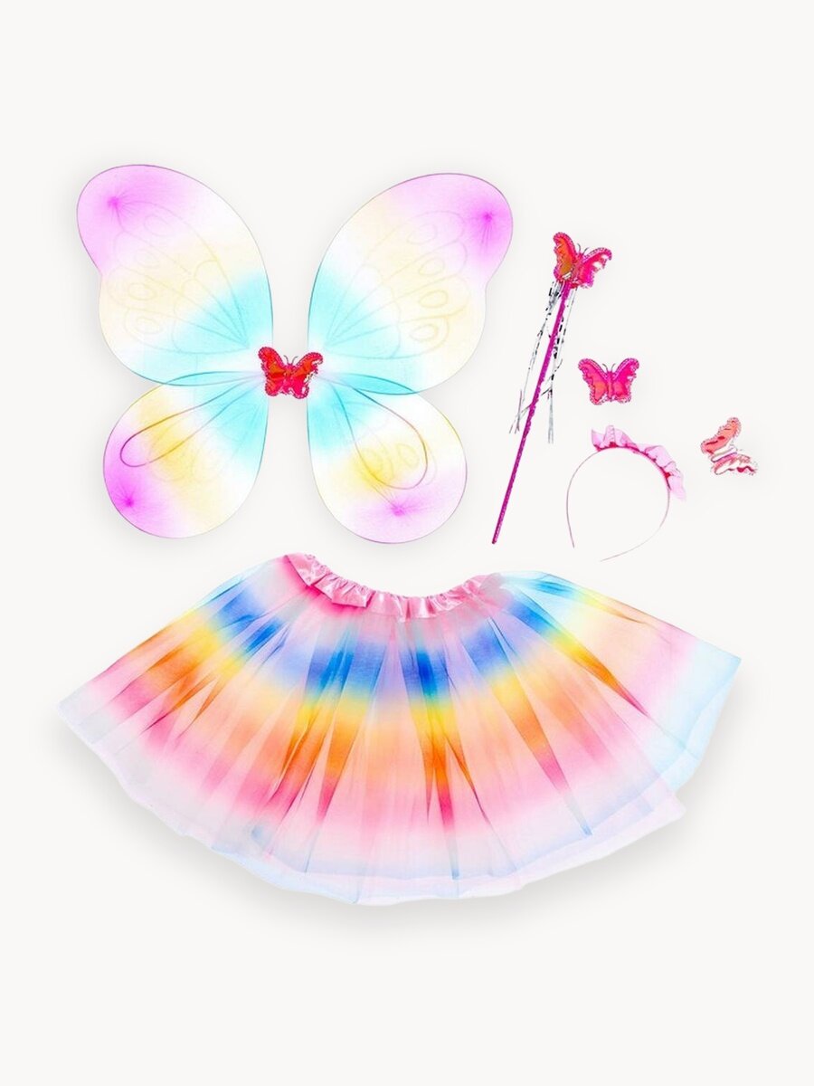 Карнавальный набор ЛАС играс "Бабочка", универсальный, разноцветный