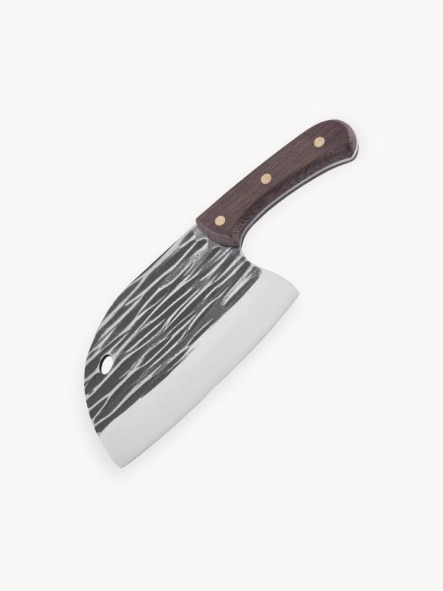 Нож топорик кухонный для рубки Сербский нож тяпка