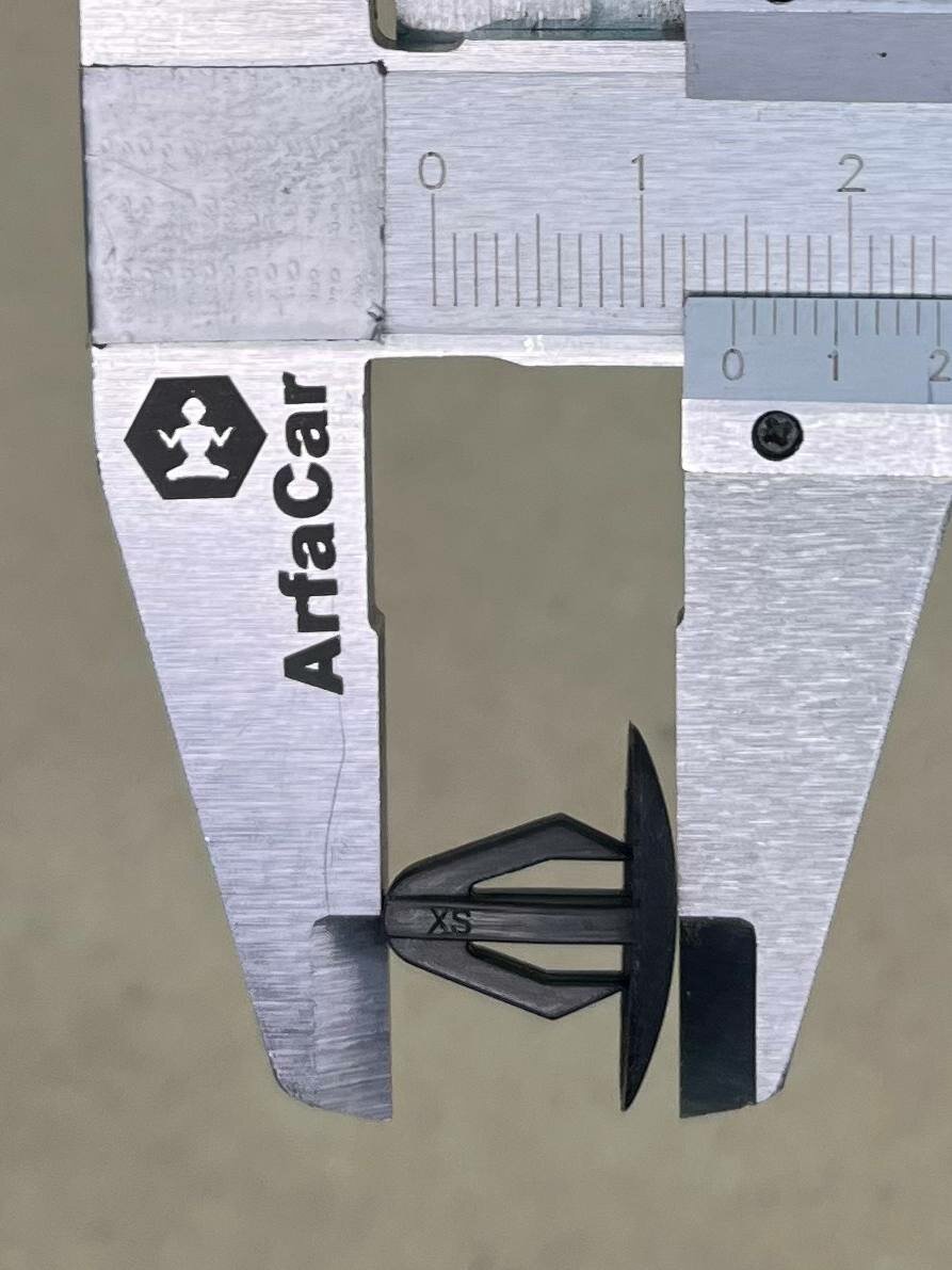 Клипса крепления подкрылка Toyota 90467T0020, комплект 10шт