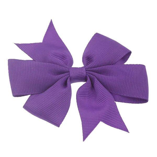 Банты из репсовой ленты Wowsorie No Clip, фиолетовый