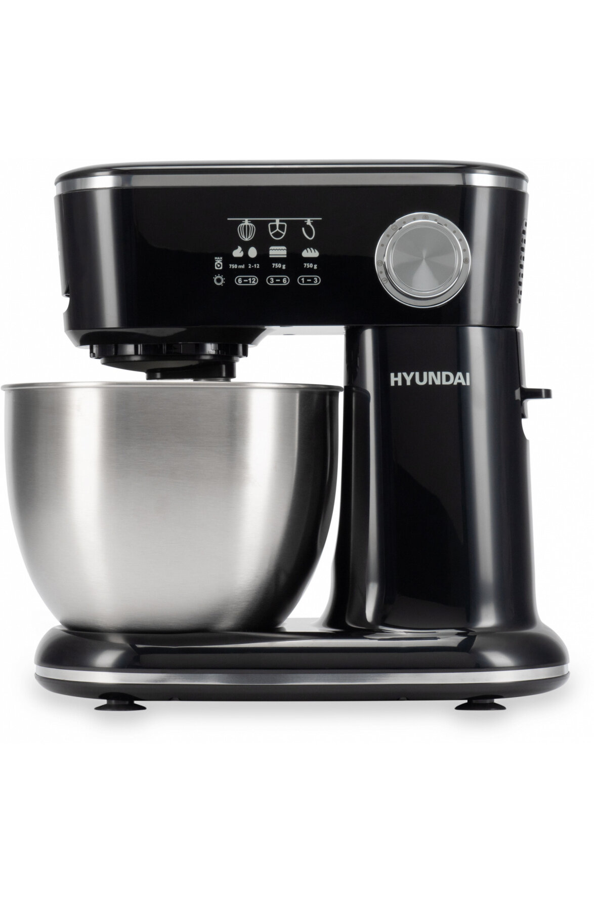 Миксер планетарный Hyundai HYM-S4242 черный