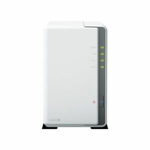 Сетевое хранилище данных Synology DS223j Сетевое хранилище 2x2.5"/3.5" SATA, Realtek RTD1296-1.7GHz, 1 GB DDR4, 1x1 Гбит/с, 2xUSB