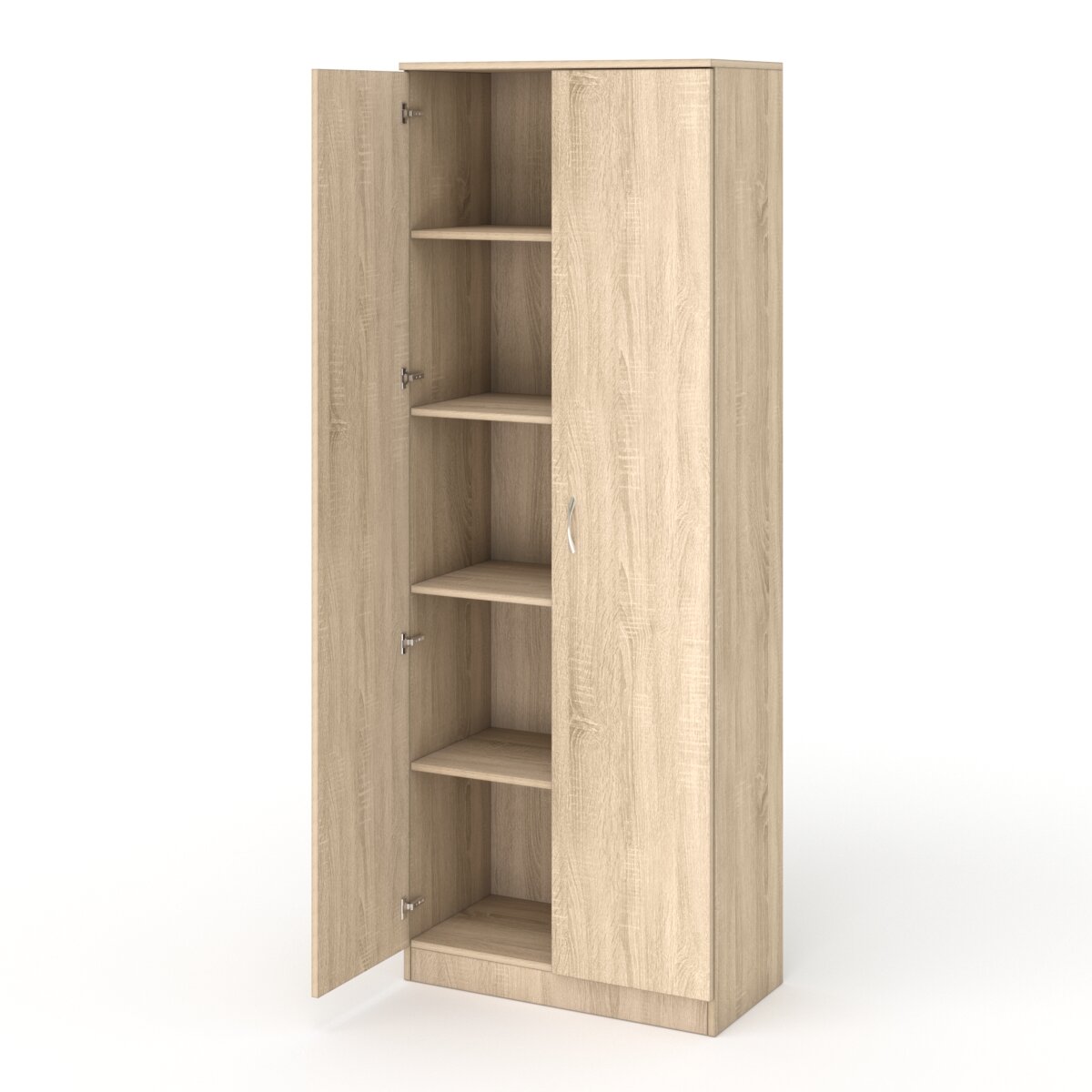 Шкаф офисный закрытый Ш-41, Дуб Сонома. Производитель товара - компания Westcom.