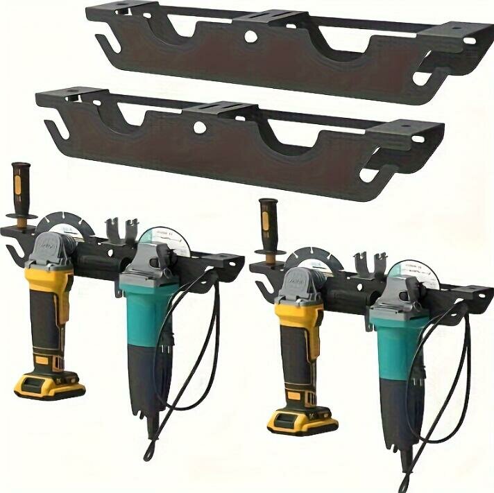Держатель-органайзер для болгарки, 125 мм, настенный. 2 шт.