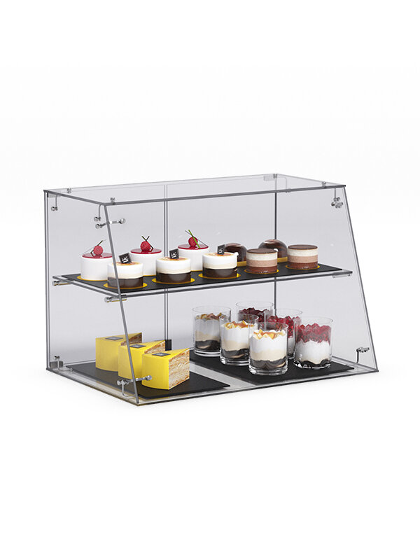 Витрина "сладость" №13К для выпечки настольная, Акрил. Производитель товара - компания Westcom.