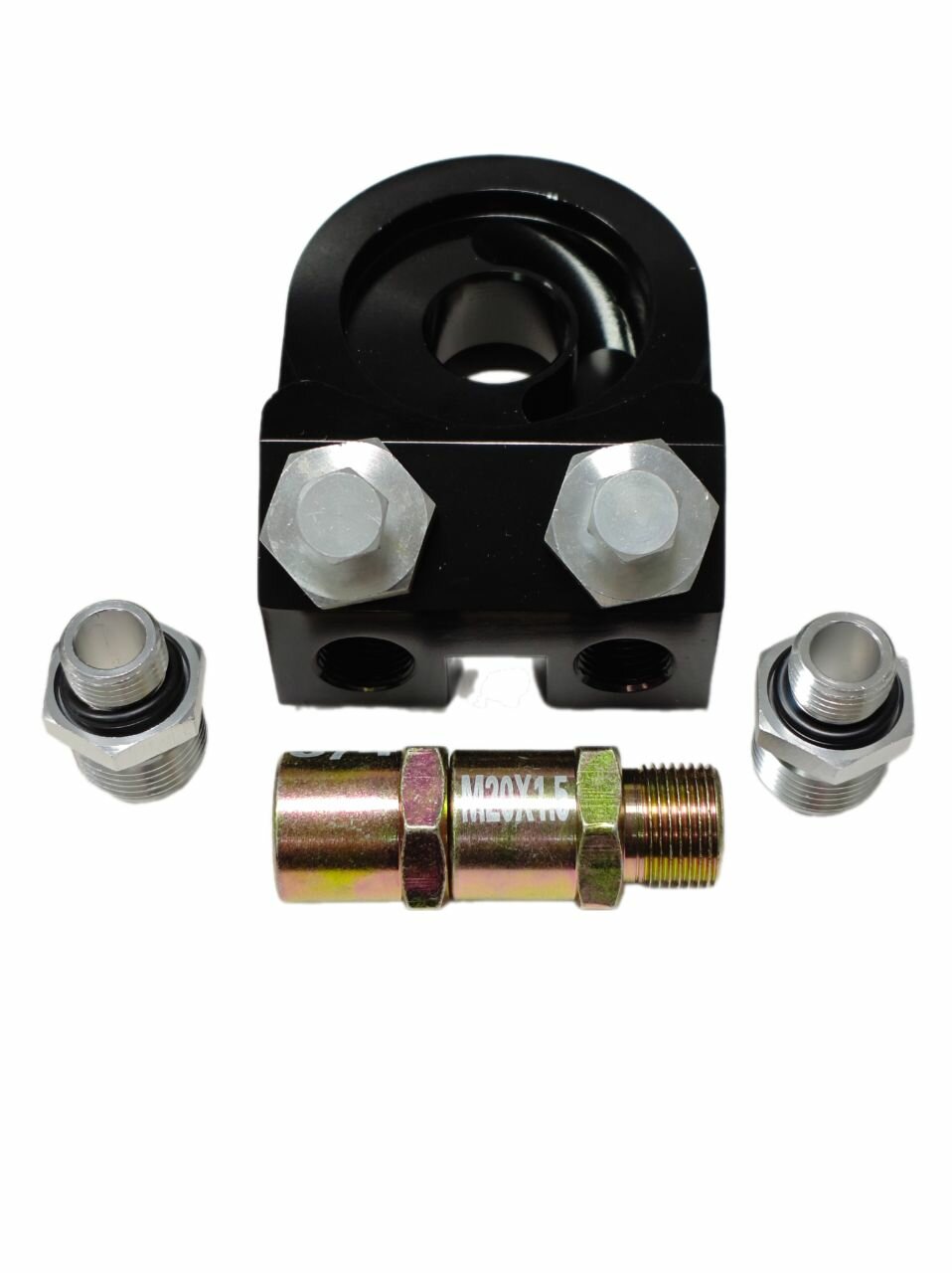 Адаптер для установки масляного радиатора OF-1002-BK /черный/