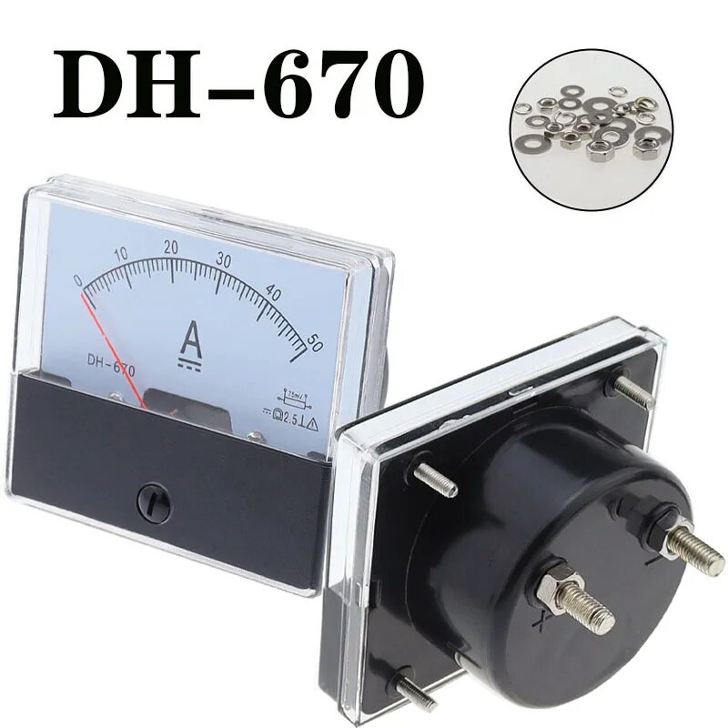 Амперметр OPUYYM DH-670 DC 150A(75mV)