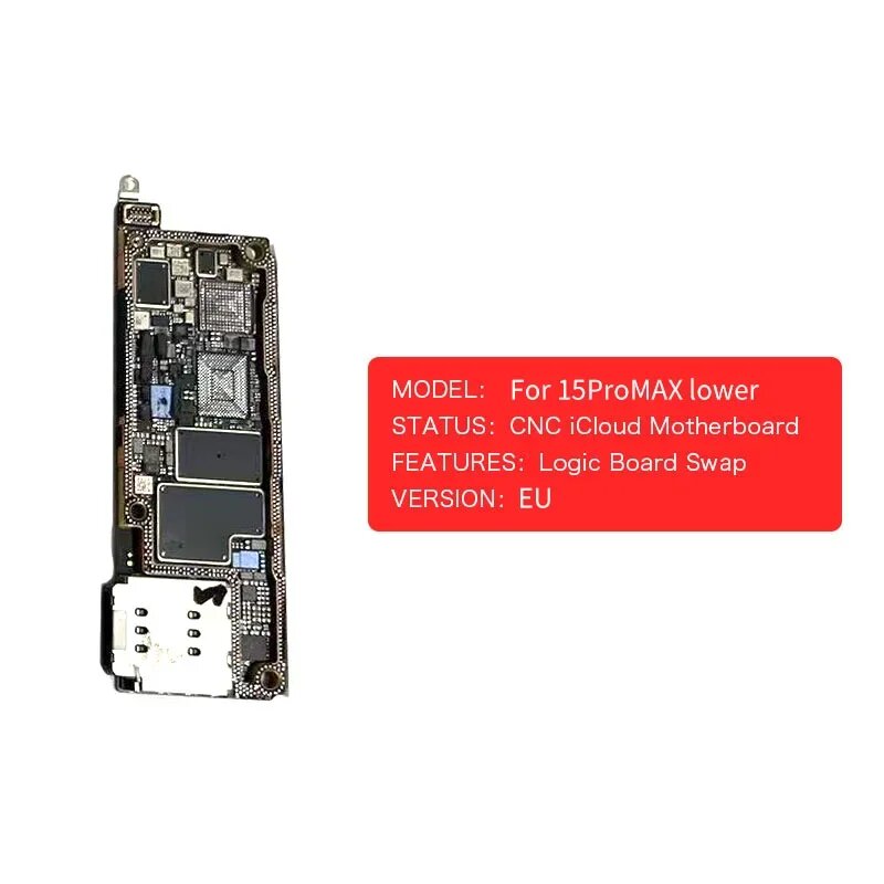 Материнская плата для iPhone 15 Plus Pro MAX 15PM Lower EU