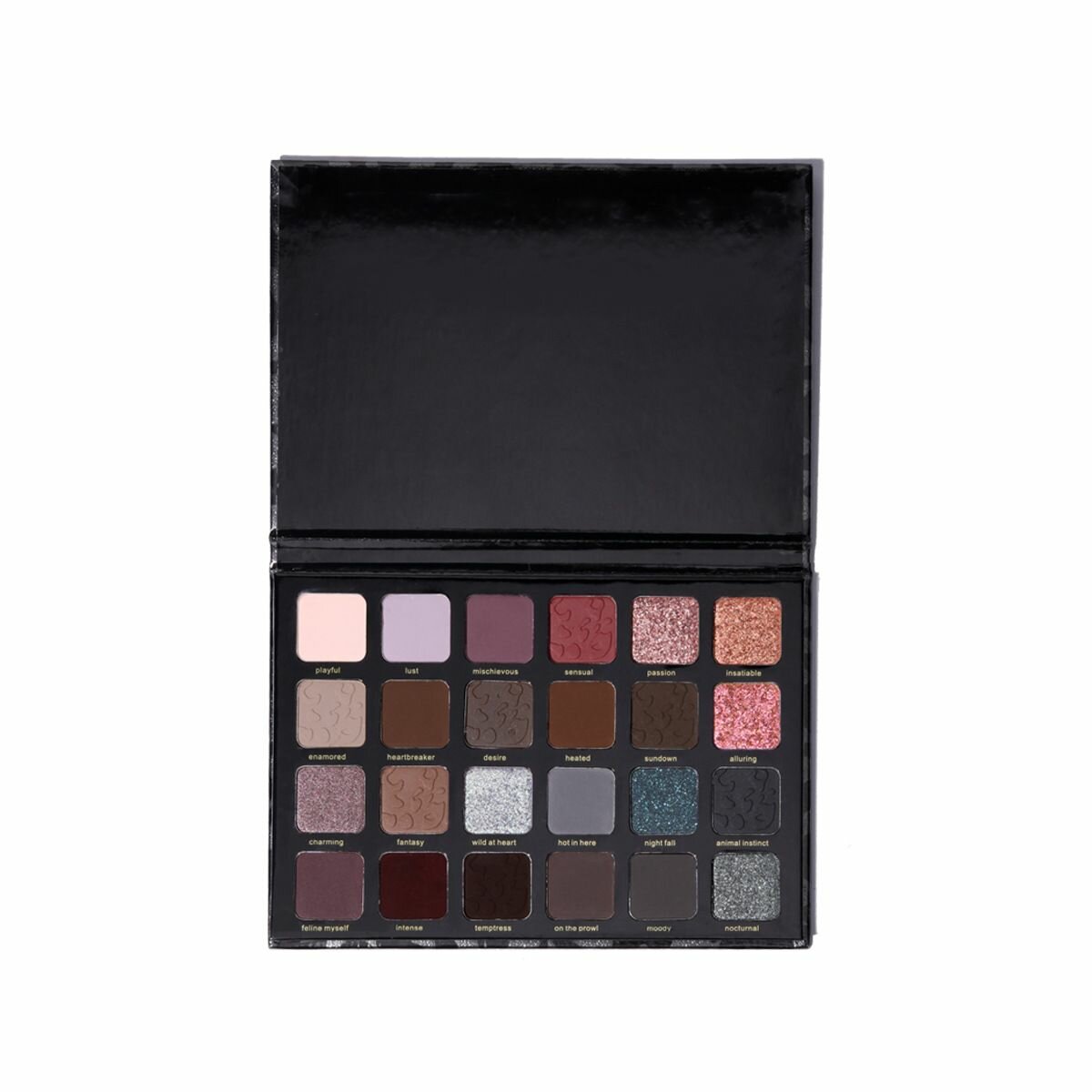 Леопардовая палитра теней для век-24 цвета/Стойкий матовый макияж с перламутровым эффектом хамелеона