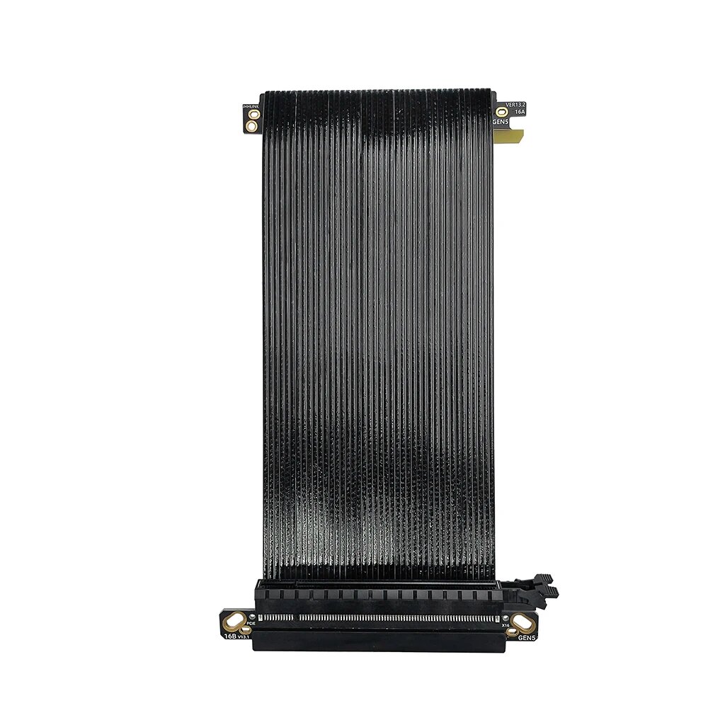 Удлинитель PCIe 5.0 X16, 19cm, Black