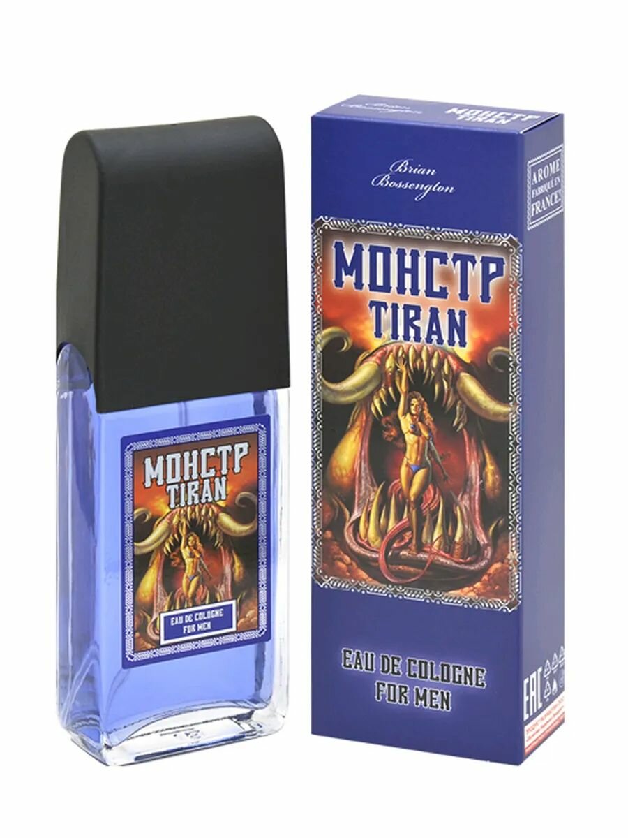 Одеколон мужской монстр Tiran, 100 мл
