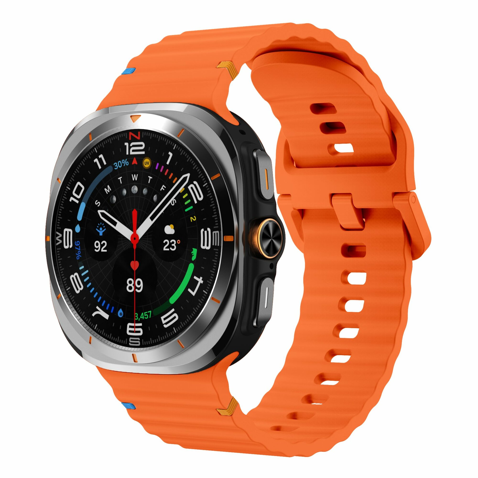 Мягкий силиконовый ремешок для Samsung Galaxy Watch7 Ultra 47mm smartwatch для Galaxy Watch Ultra 47mm браслет