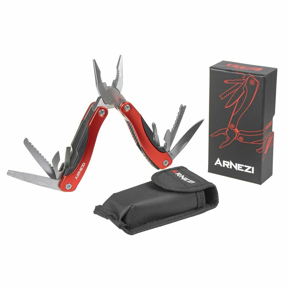 Мультитул тактический, универсальный туристический мультитул с плоскогубцами 12в1