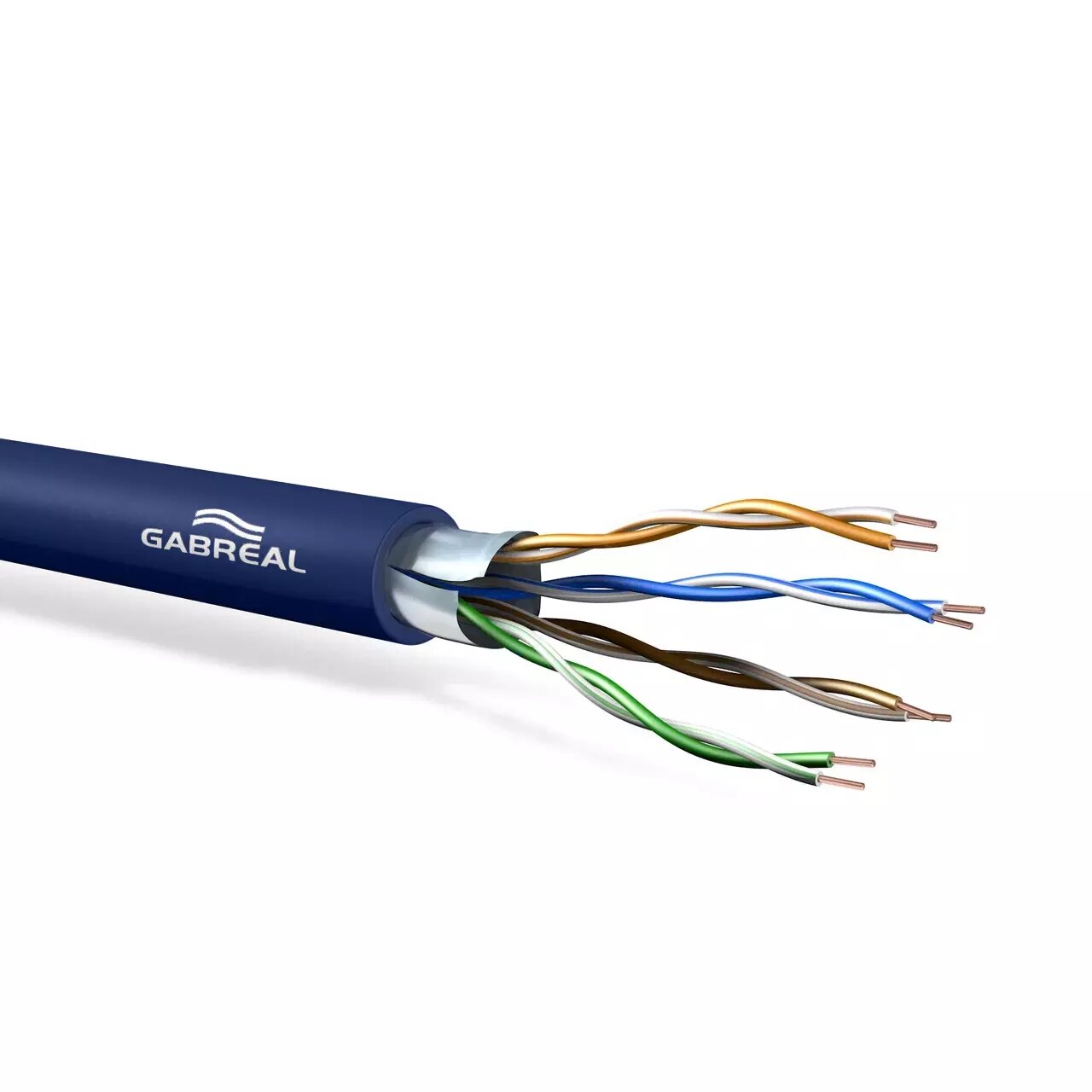 Кабель витая пара в нарезку Gabriel CAT5e PATCH F/UTP 26/7 AWG LSOH, 1 м
