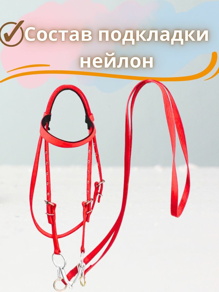Уздечка для лошади — фото 1