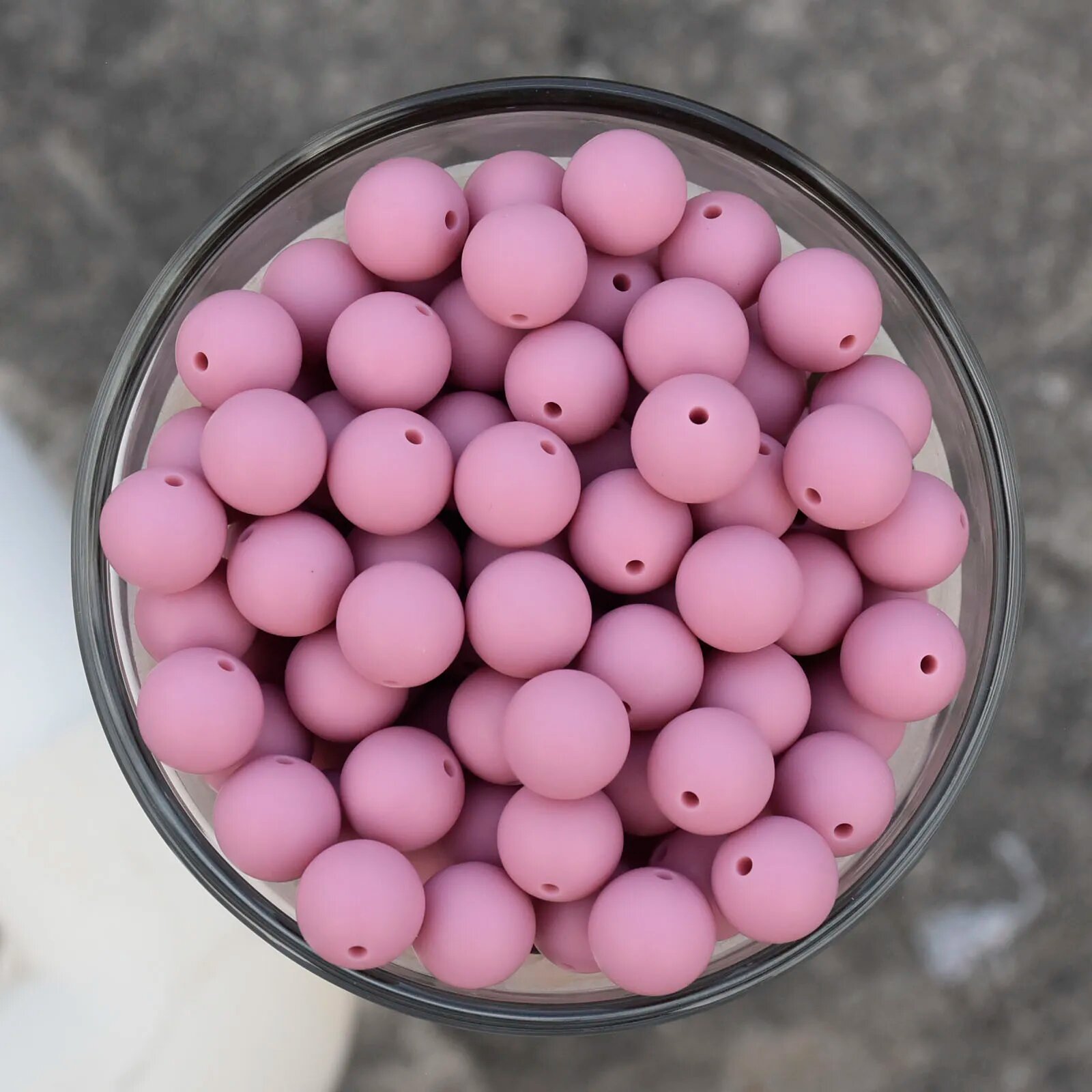 Силиконовые бусины Blush 12 мм (10 шт.)