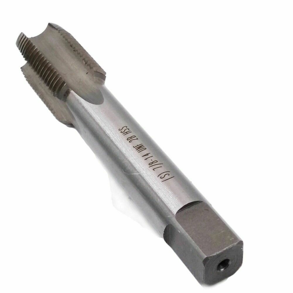 Машинный Метчик с резьбой 7/8 "-14 УНФ Правосторонний, Метчик С прямой канавкой 7/8 x 14 HSS