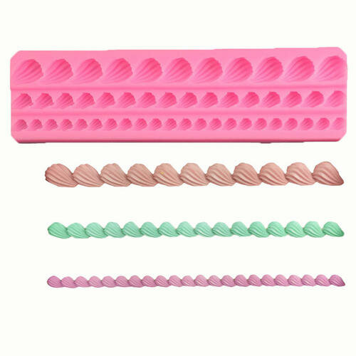 Новая форма капли в форме раковины - форма раковины форма торта краевая форма - 2 шт.