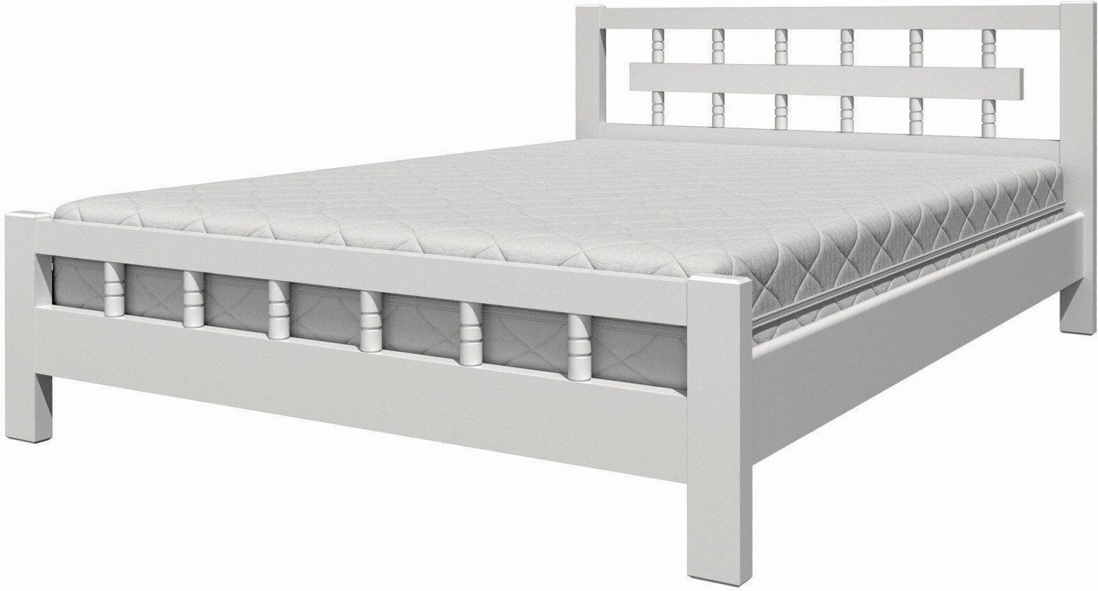 Натали-5 Кровать Белый 90х200