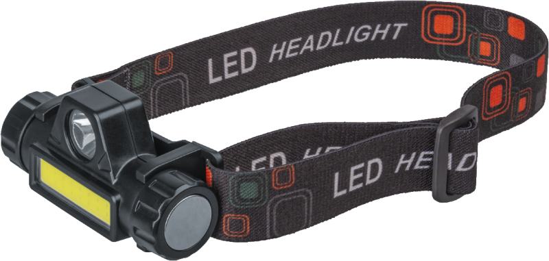 Фонарь аккумуляторный налобный 14 661 NPT-H25-ACCU 1CREE LED 5Вт + 1COB LED 3Вт аккум. Li-ion 1.2А. ч NAVIGATOR 14661