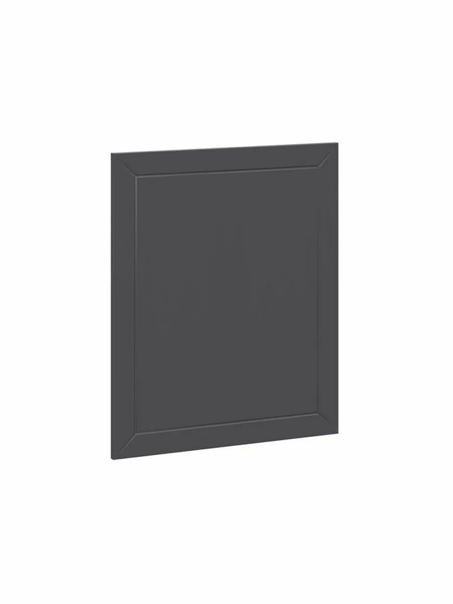 Кухонный фасад, декоративная панель для посудомоечной машины Сектор, 60х72х1.6 см, Графит