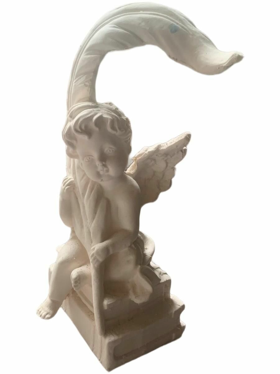 Фигурка декоративная ангел с пером