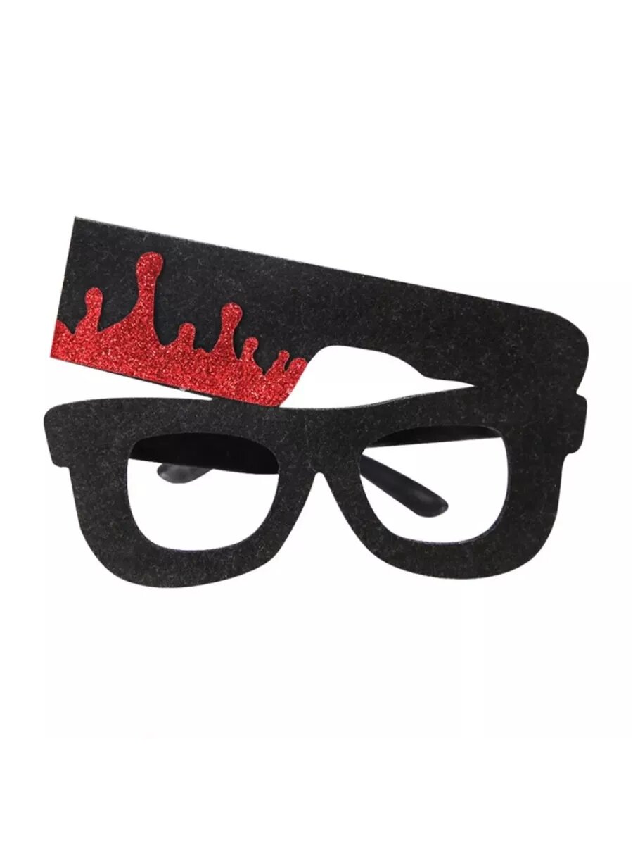 Карнавальные очки с топором "Хэллоуин" / веселый праздник, 1 шт