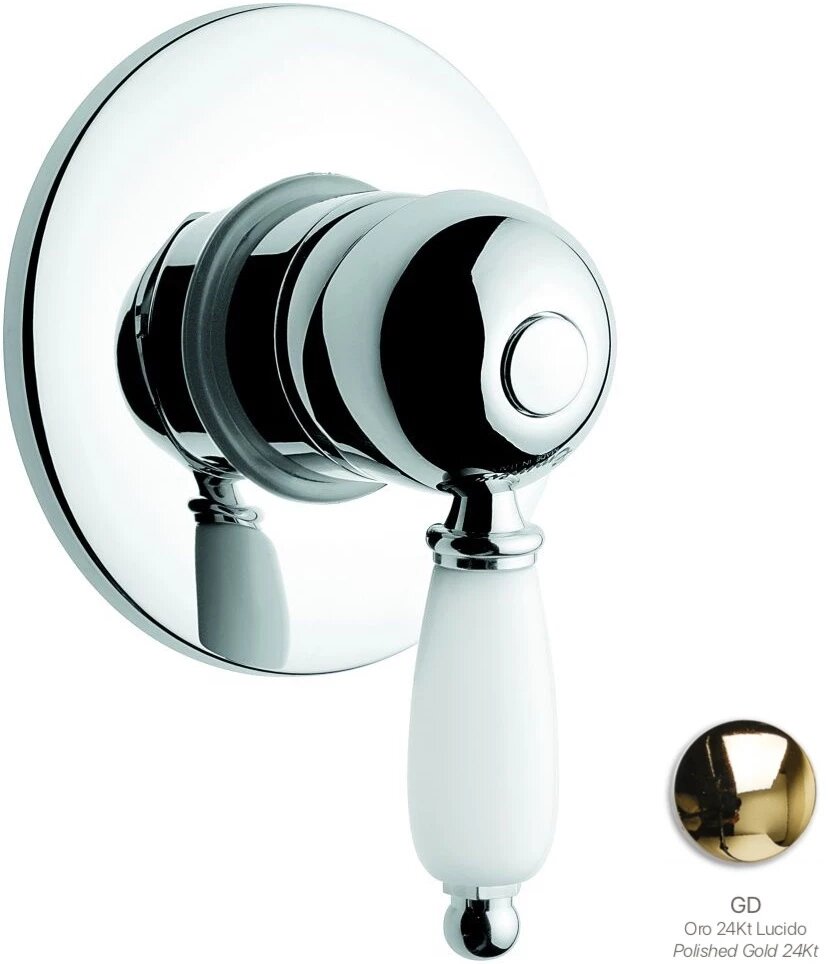 Смеситель для душа Emmevi Laguna 40009/OR встраиваемый, золотой