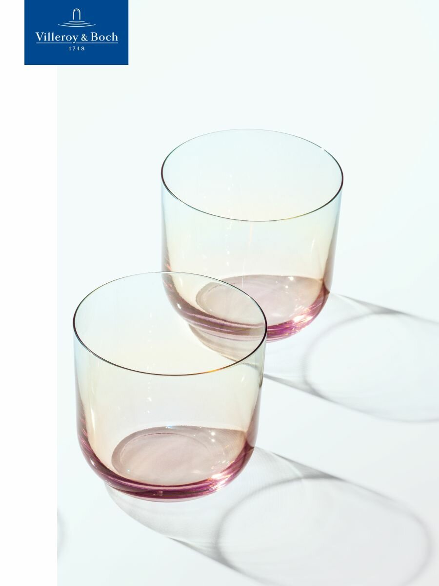 Набор стаканов 2 шт, 280 мл, Like Pearl, like. by Villeroy & Boch, Хрустальное стекло
