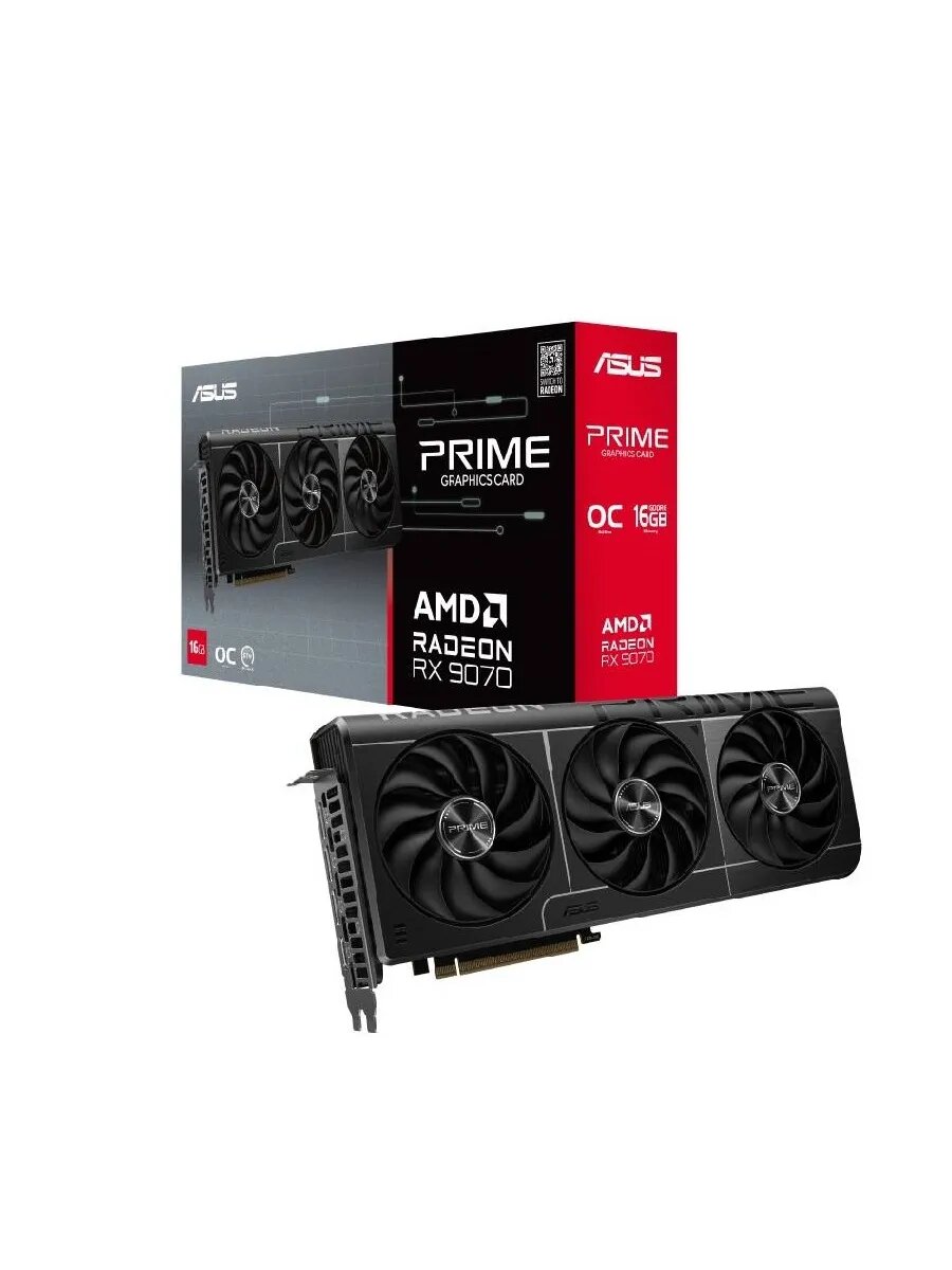 Видеокарта ASUS Radeon RX 9070 Prime OC Edition 16GB