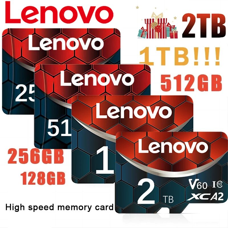 Lenovo SD-карта памяти 128/256/512 ГБ/1 ТБ 2TB