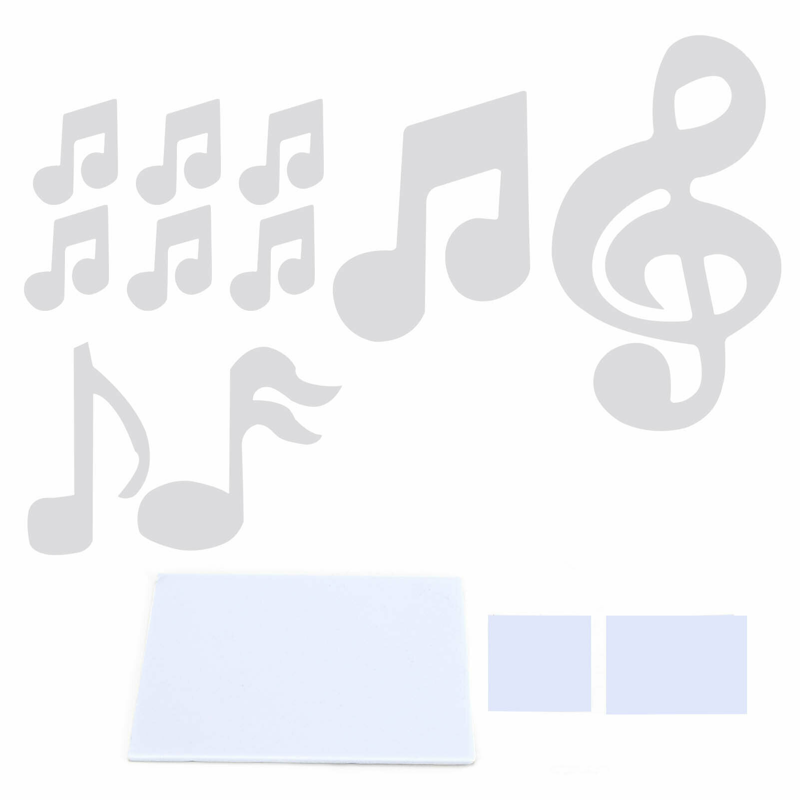 Музыкальная нота наклейка на стенах DIY Инновационные тисненные наклейки домашняя спальня фоновые украшения