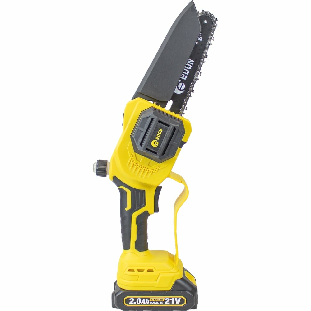 Бесщеточная аккумуляторная мини цепная пила EDON SuperNS-21/6BL