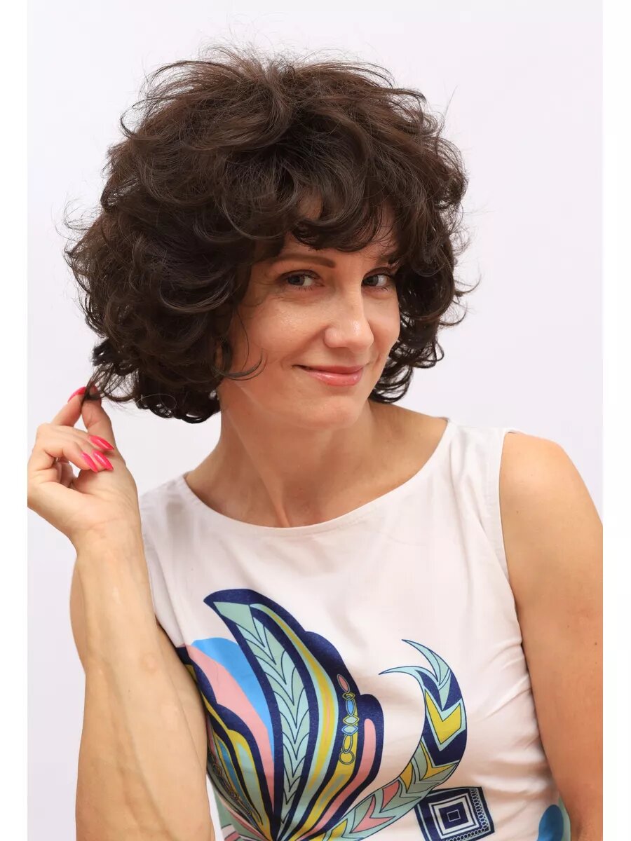 Парик волнистые волосы