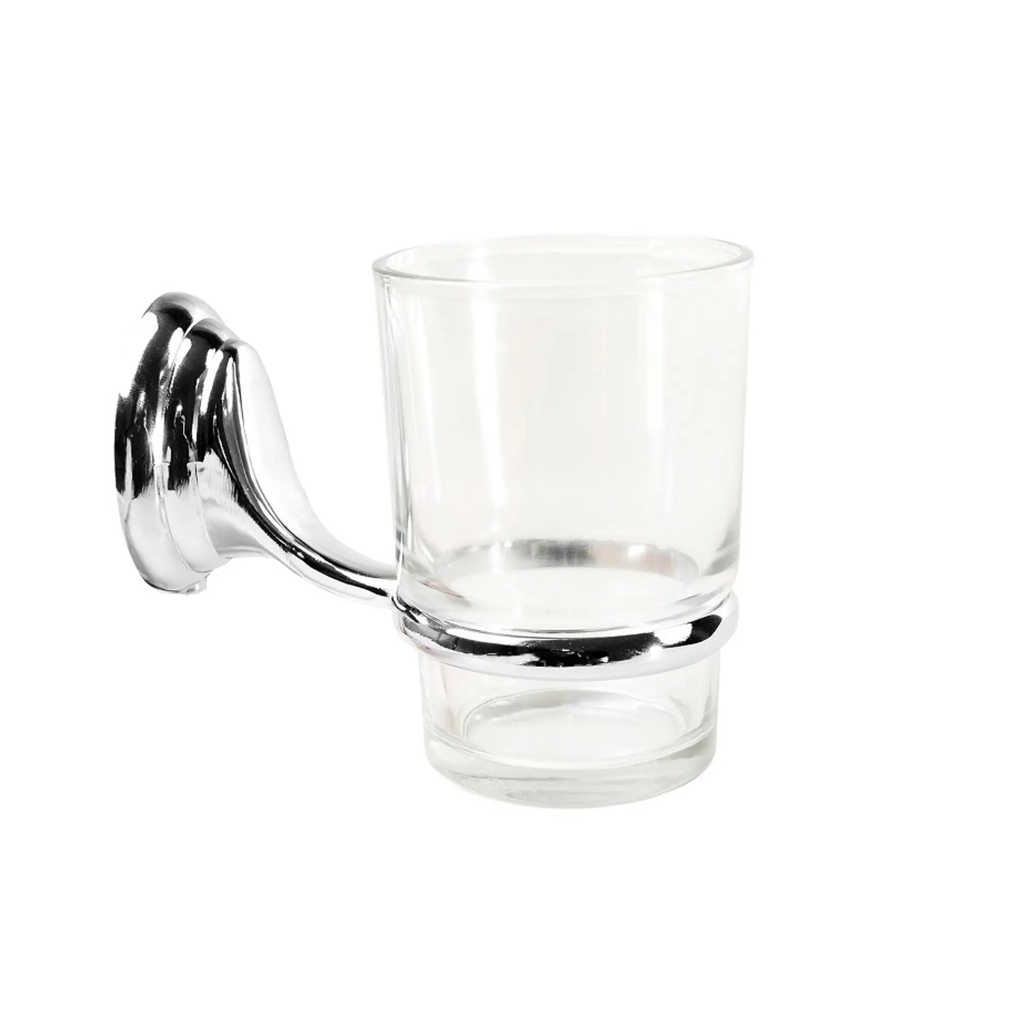 Delphinium Ханна подвесной стеклянный стакан для зубных щёток прозрачный цвет стиль ванной