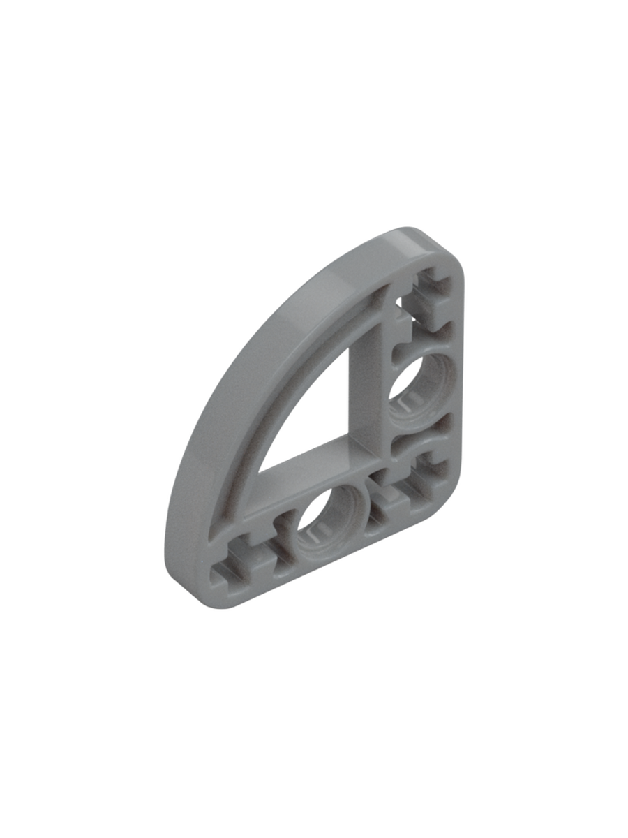 Деталь Lego Technic, Liftarm, Modified L-Shape Quarter Ellipse Thin 3 x 3 (32249)