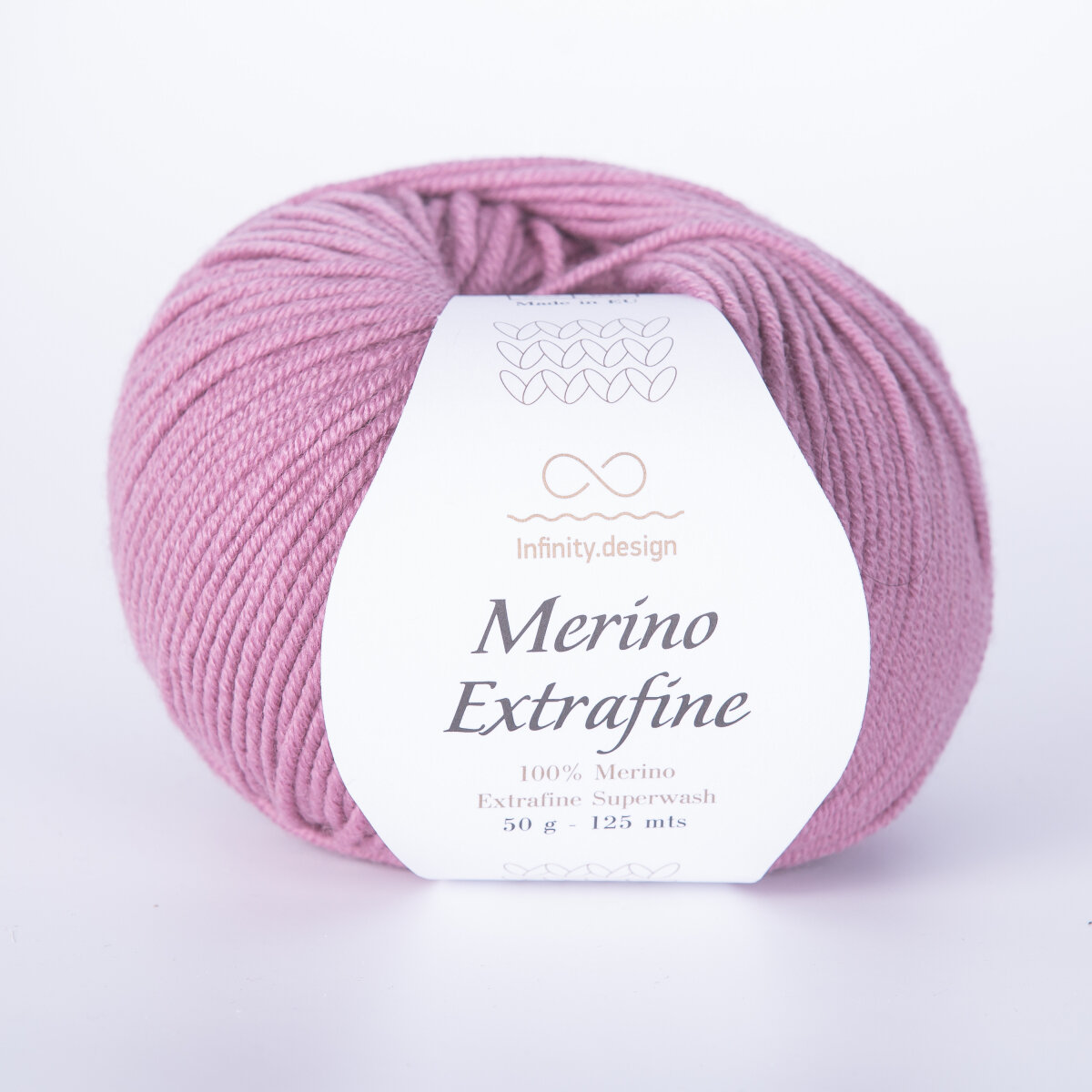 Пряжа для вязания Infinity Design Merino Extrafine (4631 Light Lilac)