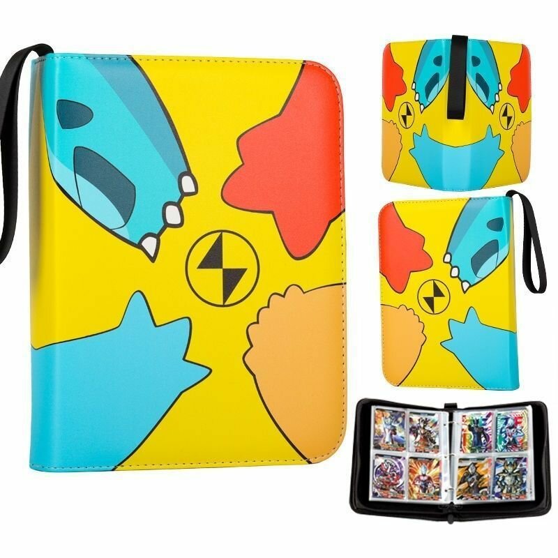 Набор карт Amazon Explosion Pokémon, 4 отделения, 50 страниц