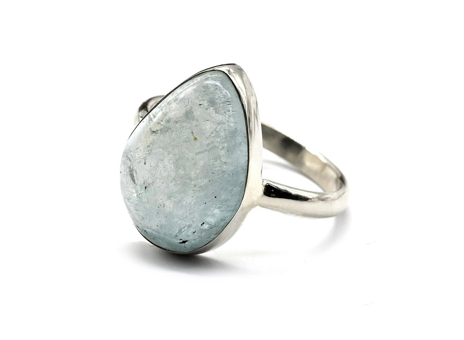 Кольцо, аквамарин
